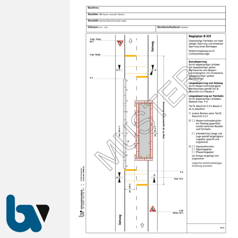 Borgard Verlag Shop • Fahrbahn-Regelpläne gemäß RSA 21